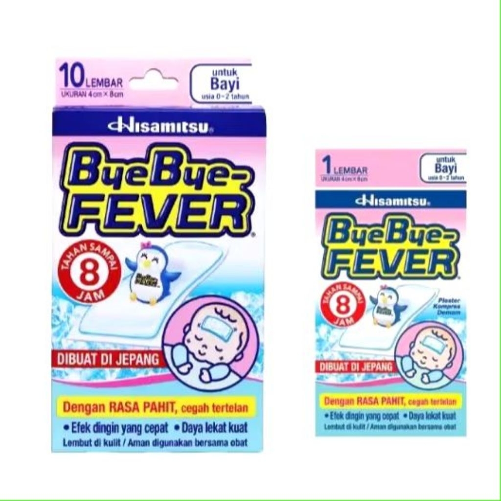 Jual Bye Bye Fever Baby & Kids - Kemasan Box Isi 10 Sachet | Shopee ...