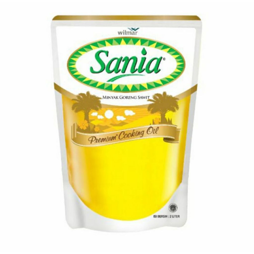 Jual Sania minyak goreng Refill 2L | Shopee Indonesia