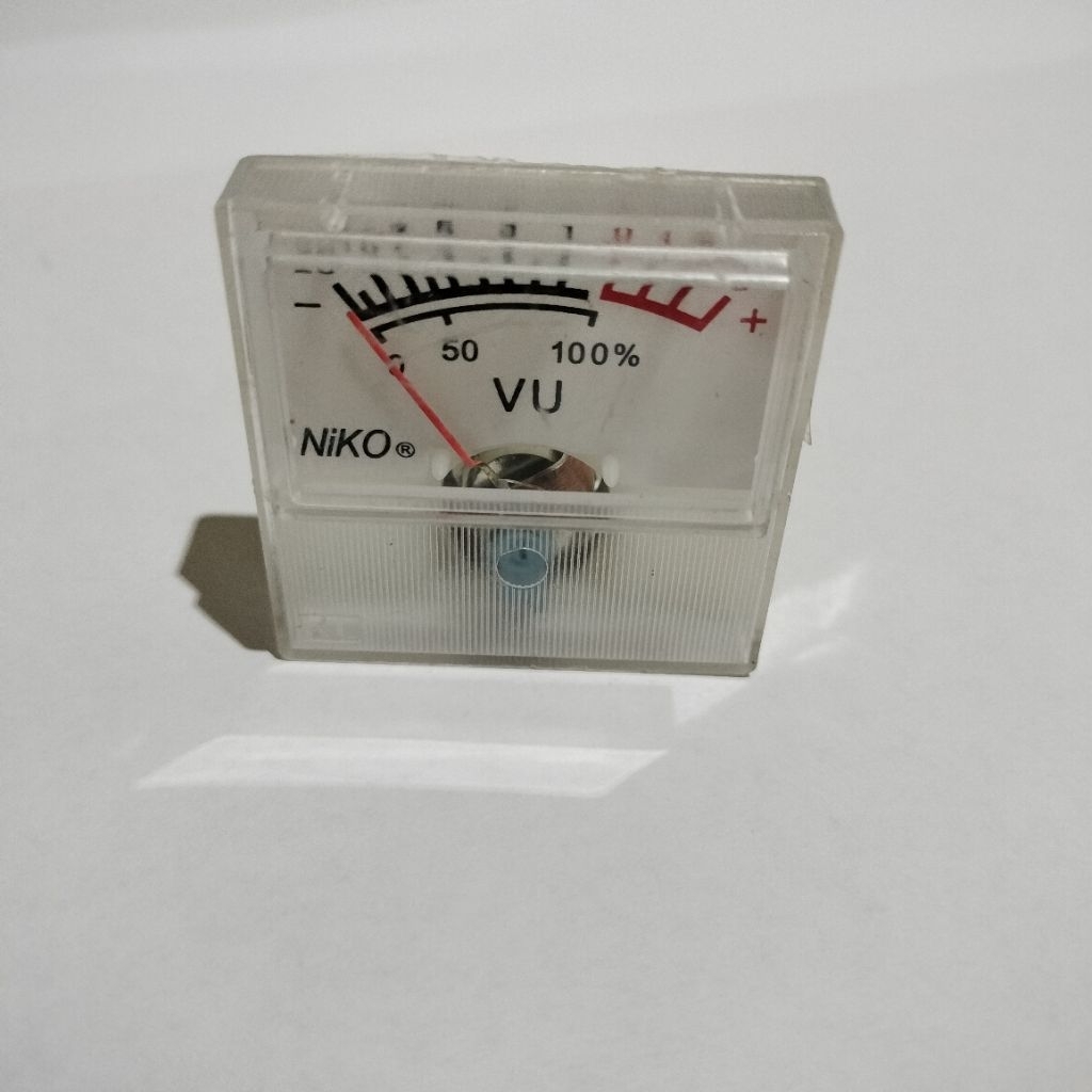 Jual VU Niko Meter DC Besar Grafik Ekualiser 50% 100% | Shopee Indonesia
