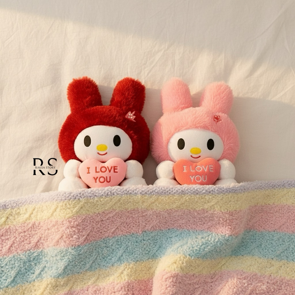Jual Boneka Melody Love Kualitas SNI Bahan Rasfur Lembut 25cm - Boneka ...