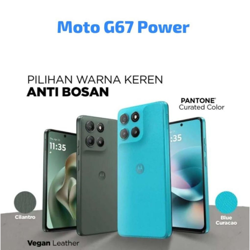 Jual HP MOTOROLA G67 POWER 5G 8/256 garansi resmi | Shopee Indonesia