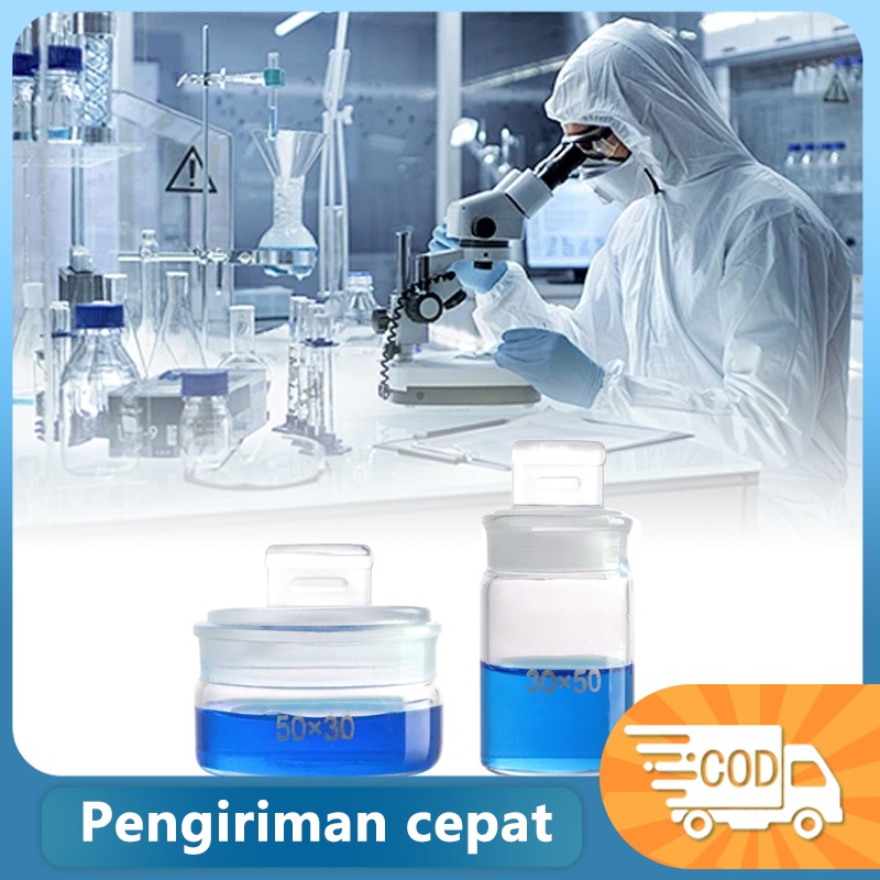 Jual Alat Menimbang Massa Padatan - Botol Timbang Kaca | Shopee Indonesia