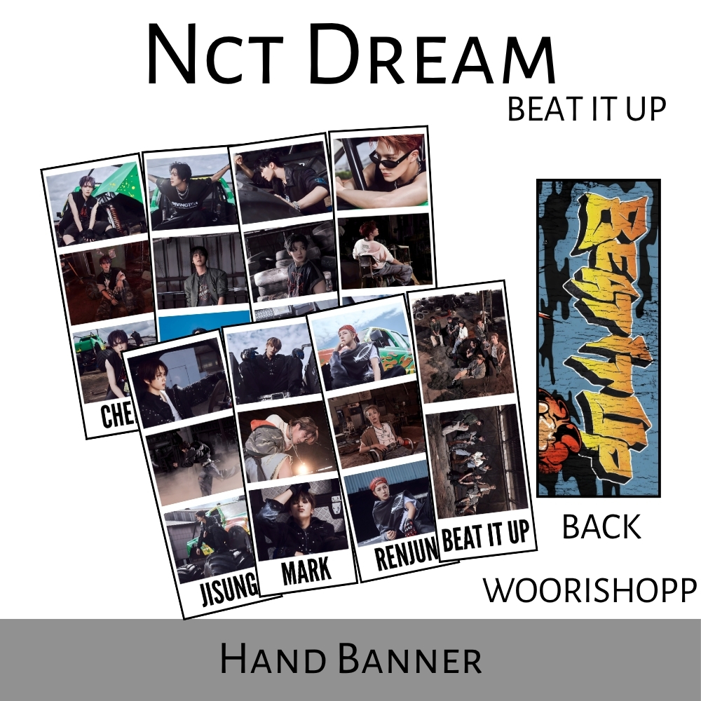 Jual PHOTO STRIP NCT DREAM BEAT IT UP 2SISI 8 PCS FOTO STRIPS KPOP ...