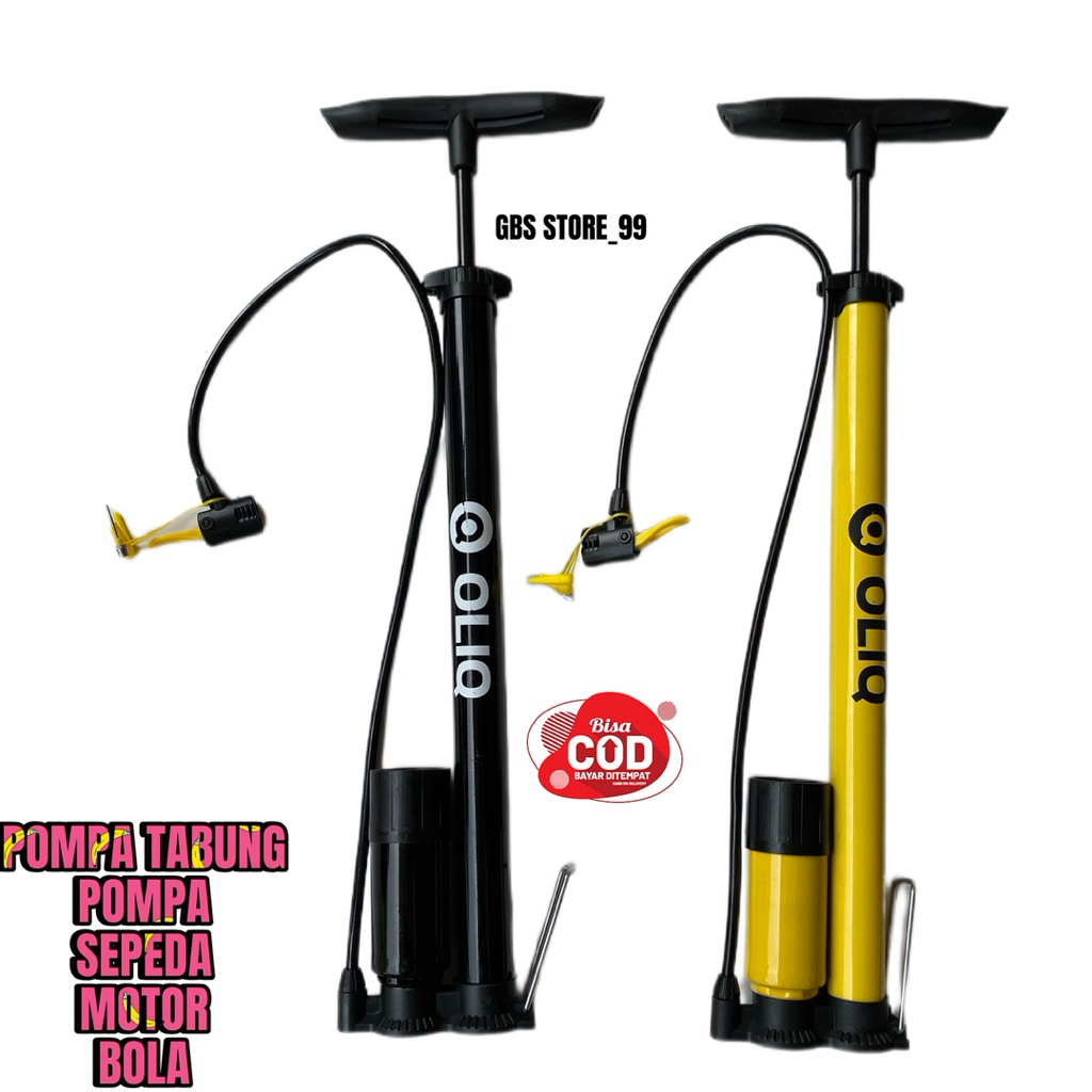 Jual Pompa Tabung 160 Psi pompa Sepeda Motor bola pompa Multifungsi ...