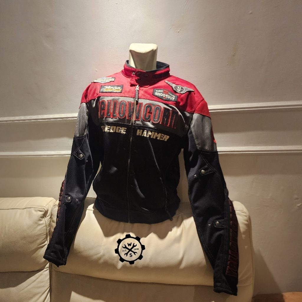 Jual Jaket Protector Bikers Touring Motor Riding Yellow Corn Original ...