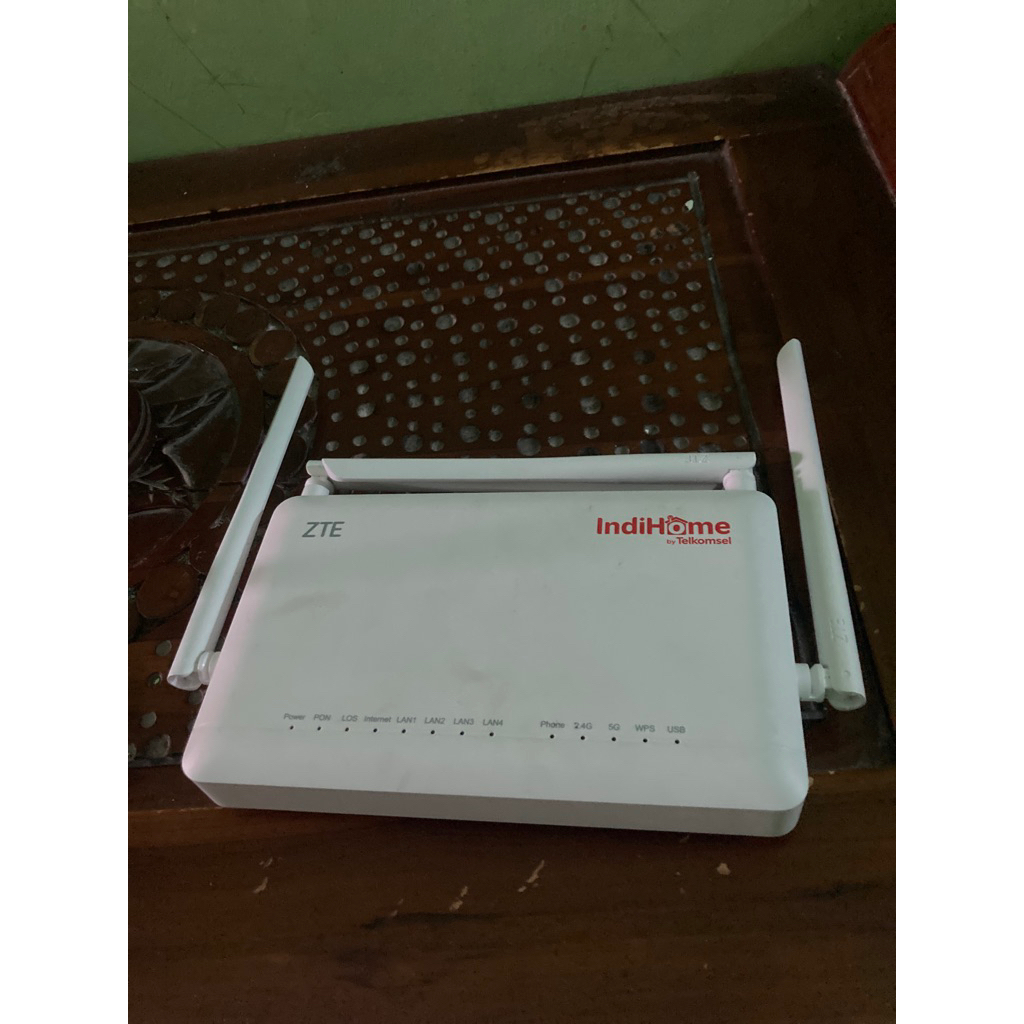 Jual modem ZTE ZXHN F6600P GPON PORT BIRU DUAL BAND | Shopee Indonesia