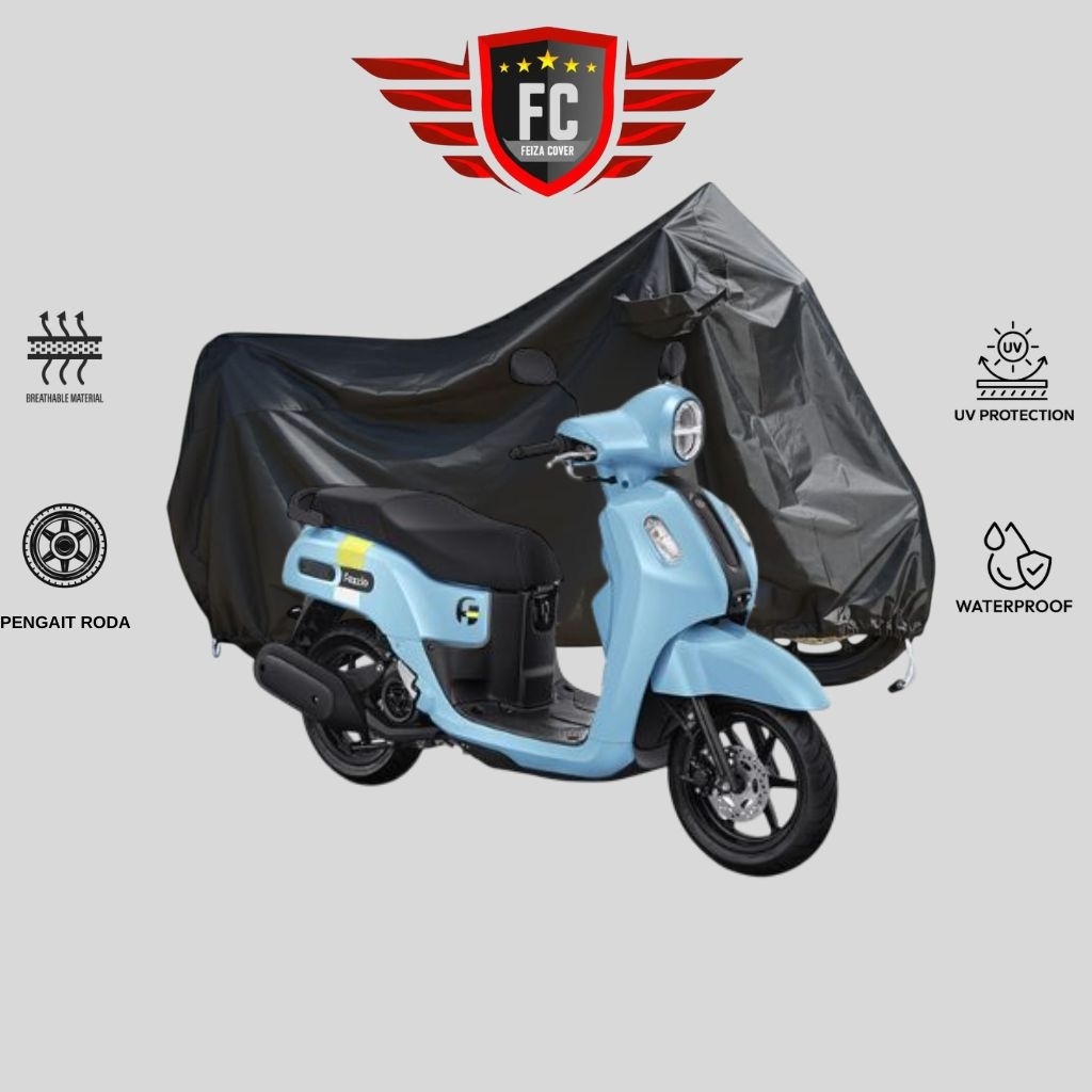 Jual Cover Motor Yamaha Fazzio Feiza Cover Waterproof | Shopee Indonesia