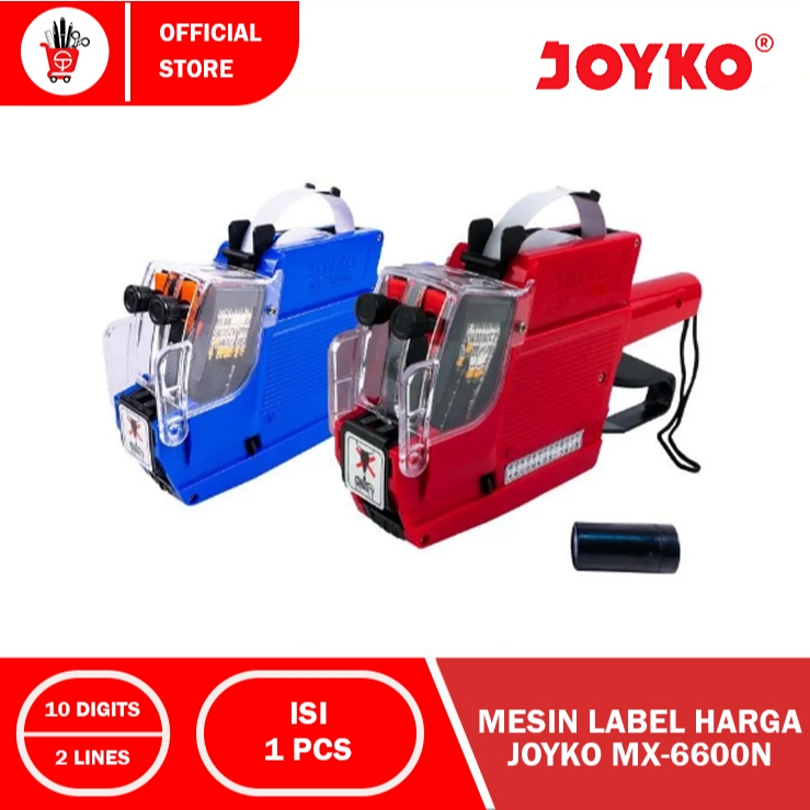 Jual Labeller | Alat Label Harga 2 Line Joyko MX-6600N (1 PCS) | Shopee ...