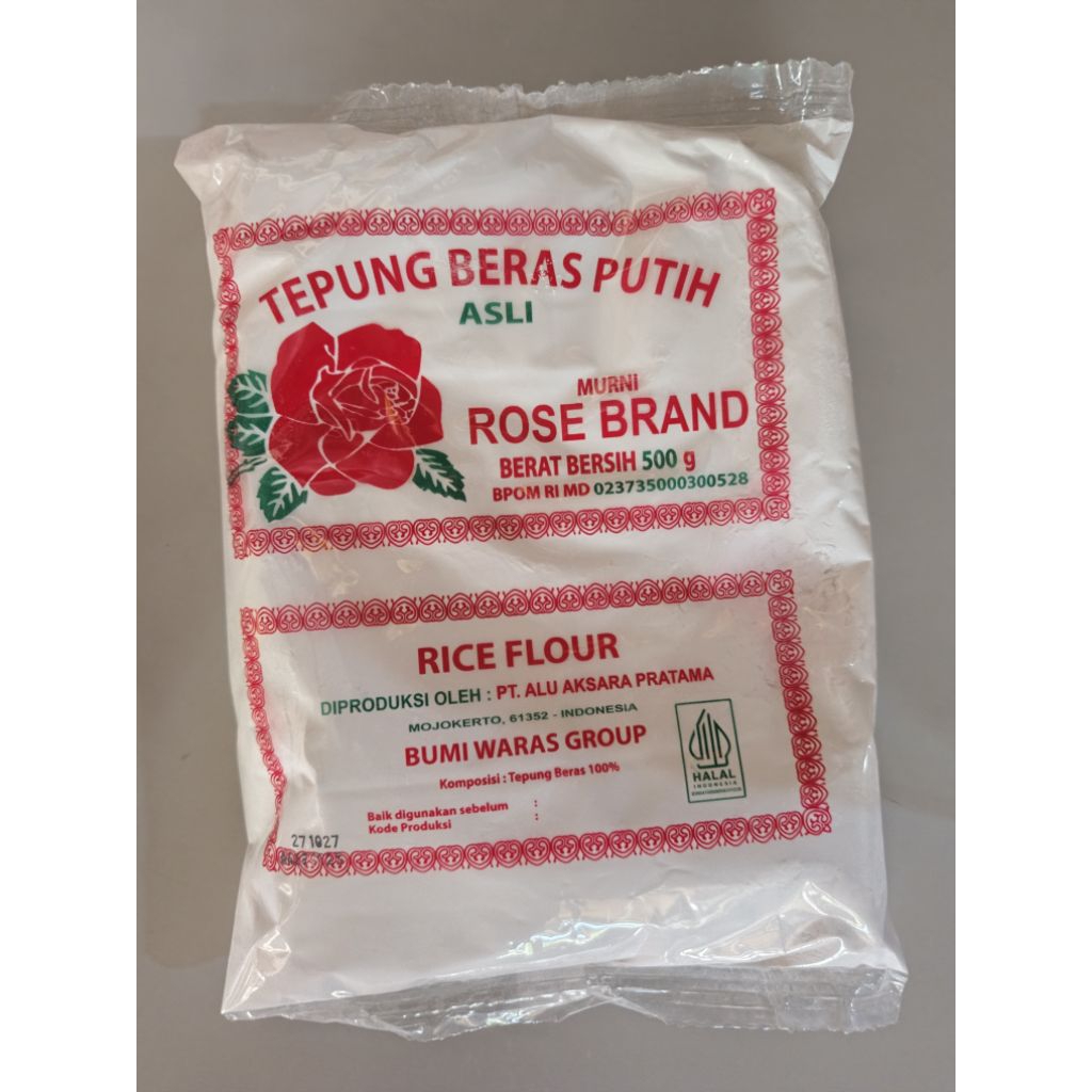 Jual Tepung Beras Rose brand 500gr | Shopee Indonesia