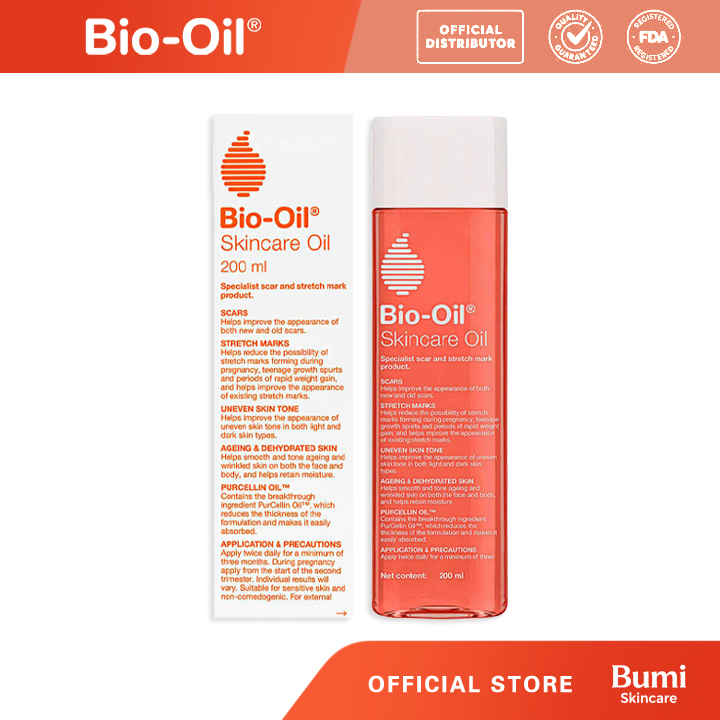 Jual Bio Oil Skincare 200 ML/Bio Oil Penghilang Bekas Luka Tester 200ml ...