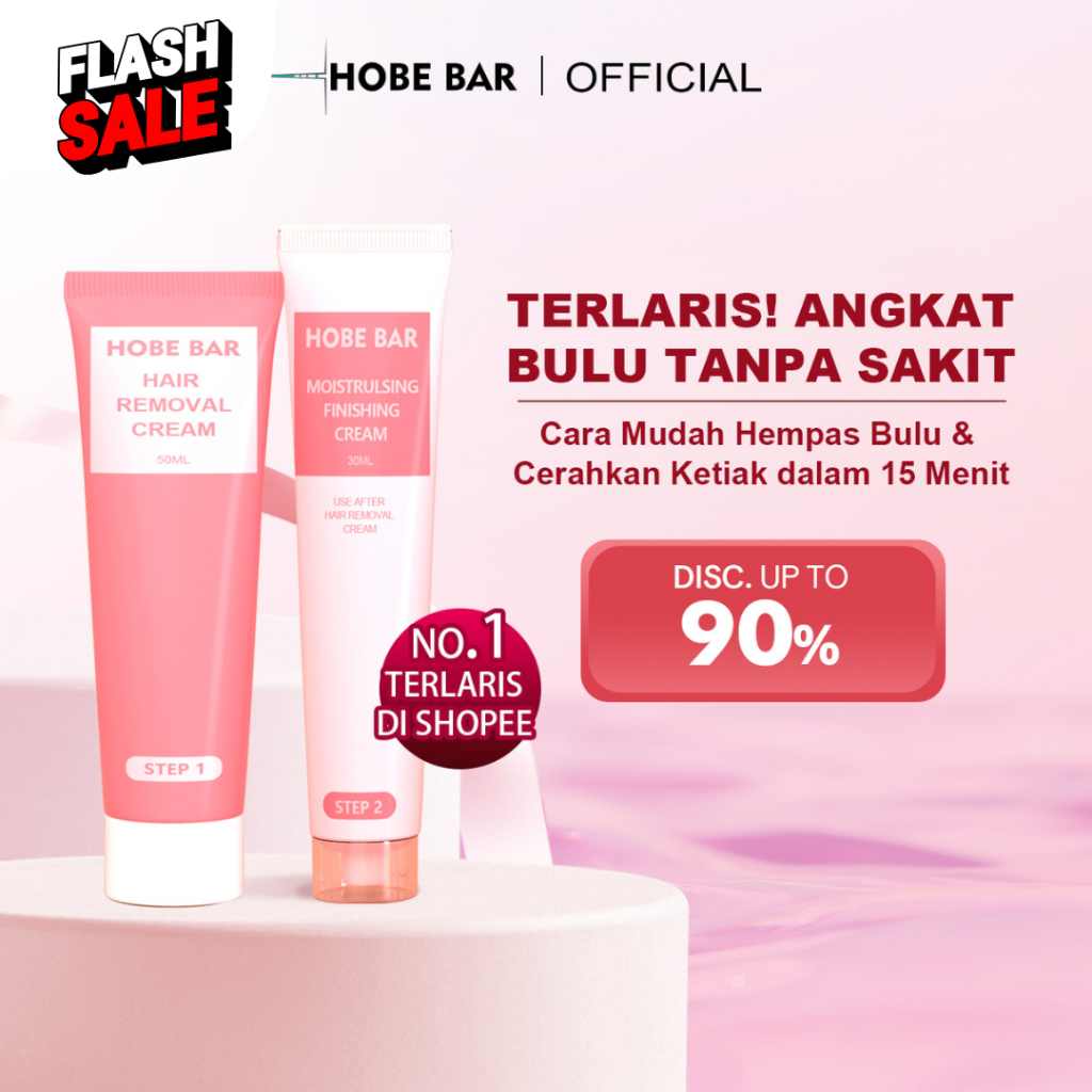 Jual HOBE BAR Hair Removal Cream & Finishing Gel – Penghilang Bulu ...