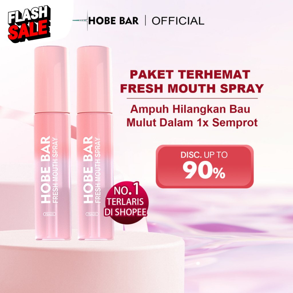 Jual Hobe Bar Official - [PAKET 2 PCS MOUTHSPRAY] - Fresh Mouth Spray ...