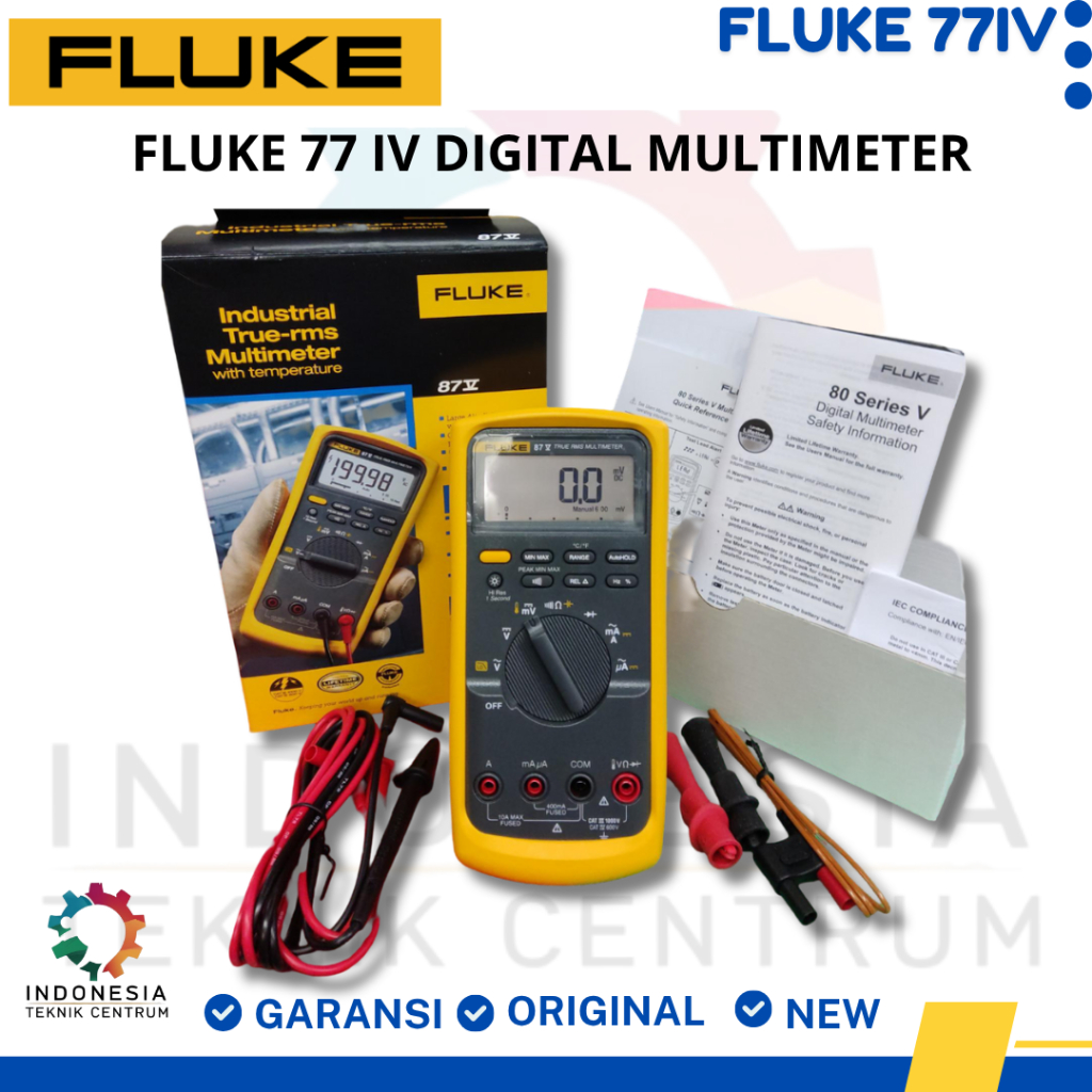 Jual Fluke 77 IV Digital Multimeter | Shopee Indonesia
