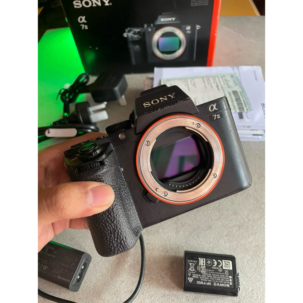 Jual Sony A7ii body only lengkap dusbuk | Shopee Indonesia