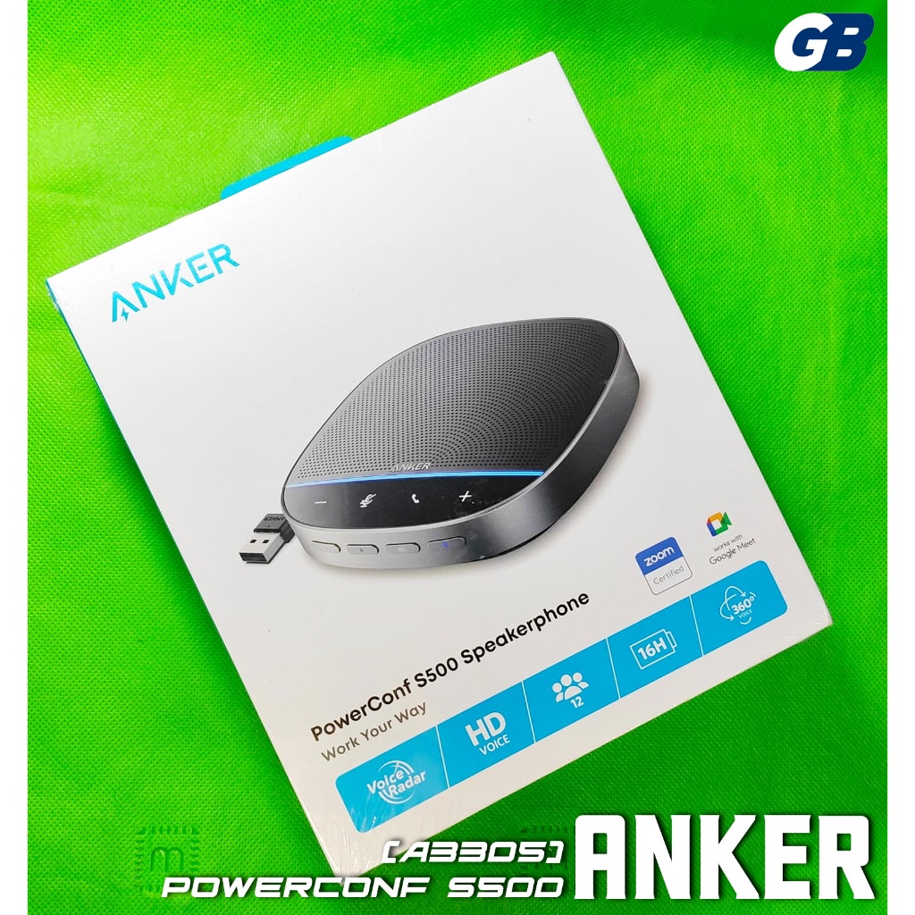 Jual ANKER A3305 Soundcore PowerConf S500 Speakerphone Conference Mic ...