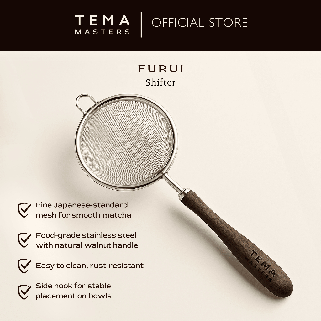 Jual TEMA MASTERS Matcha Shifter – Saringan Matcha Kayu Kenari ...