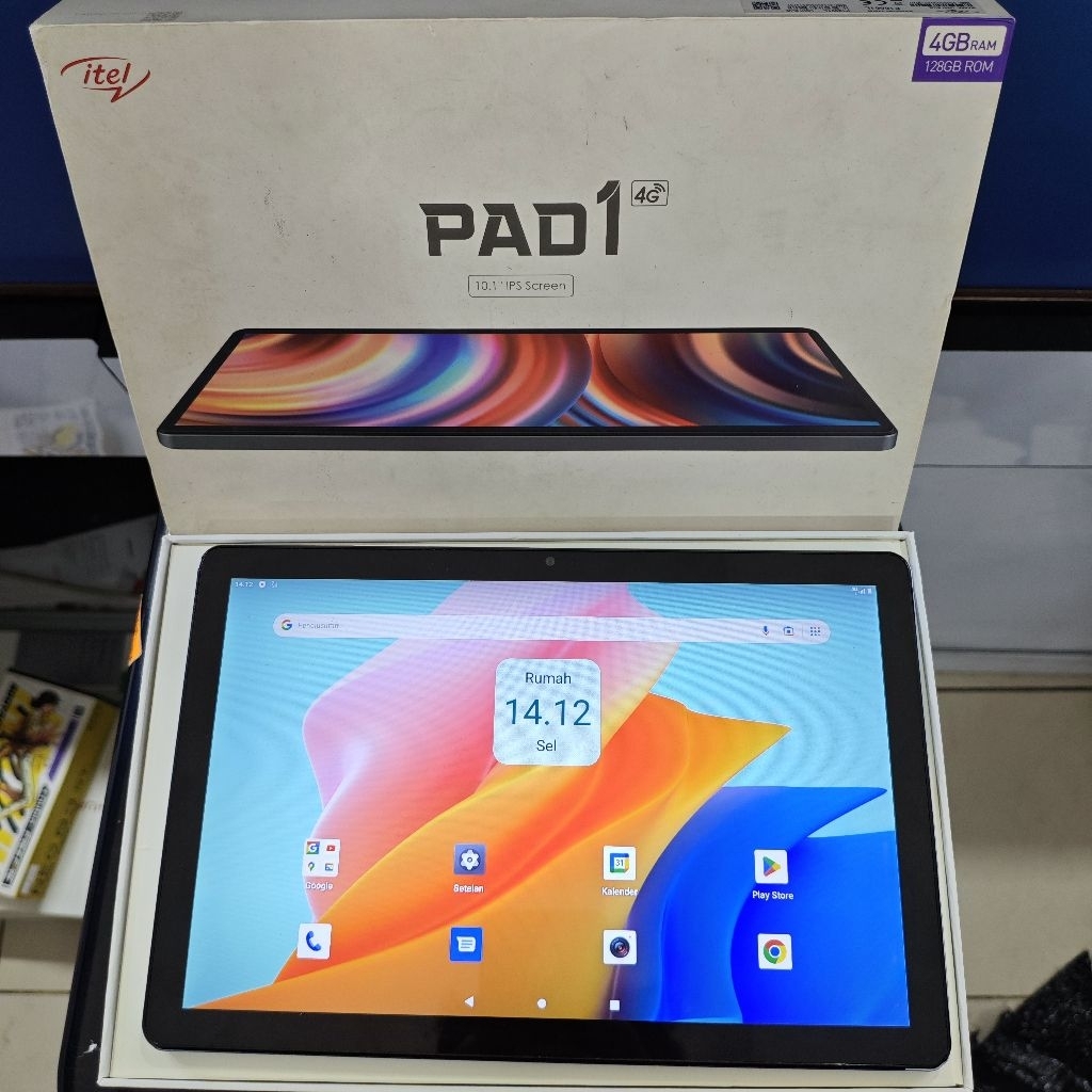 Jual Itel Pad1 LTE 4/128 GB Second Fullset | Shopee Indonesia