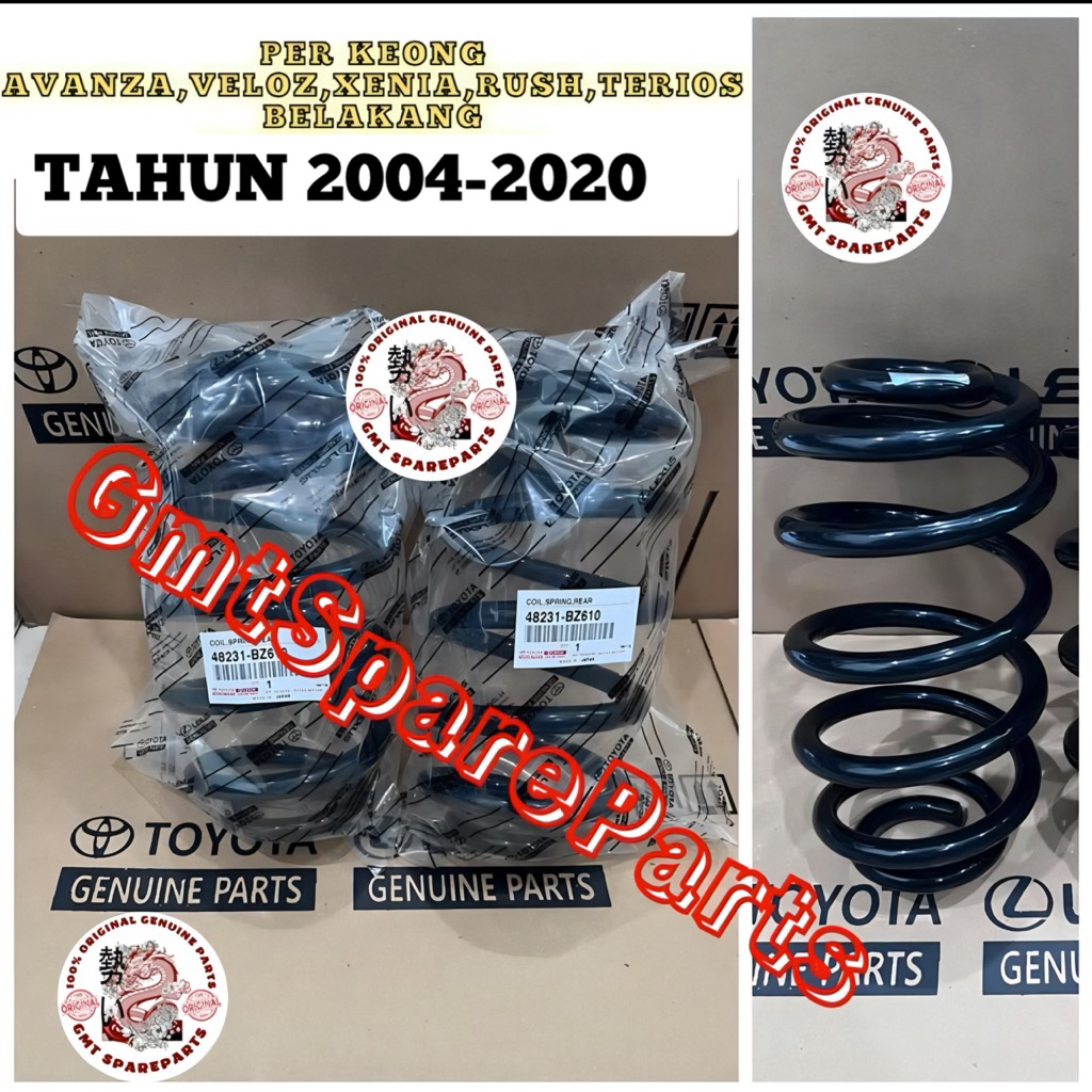 Jual Coil spring per keong avanza,xenia,veloz belakang atau perkeong ...