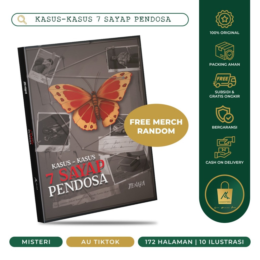 Jual KASUS - KASUS 7 SAYAP PENDOSA - JIENARA | Shopee Indonesia