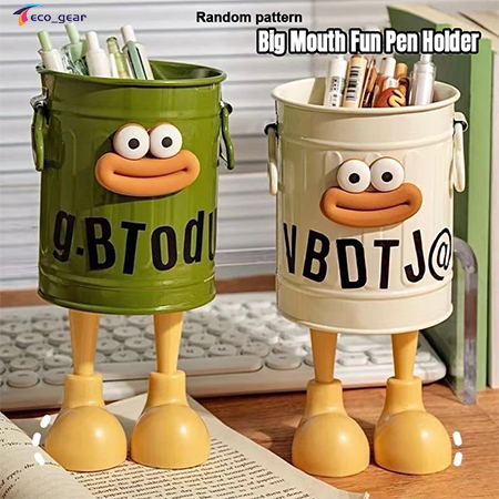 Jual Tempat Pensil Penstand Bucket Plastik Pen Holder Ember Retro ...