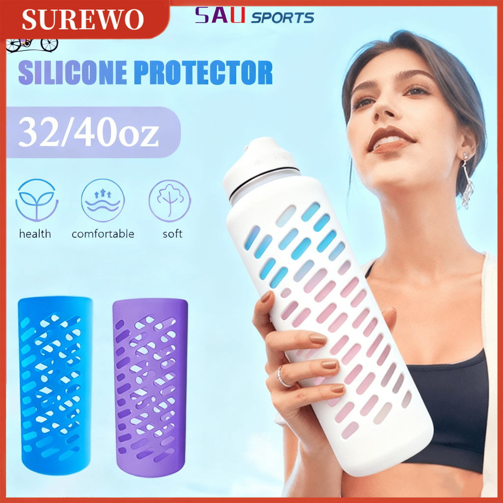 Jual Sarung Botol Silikon 32OZ-40OZ Anti Slip Anti Baret Anti Kotor ...