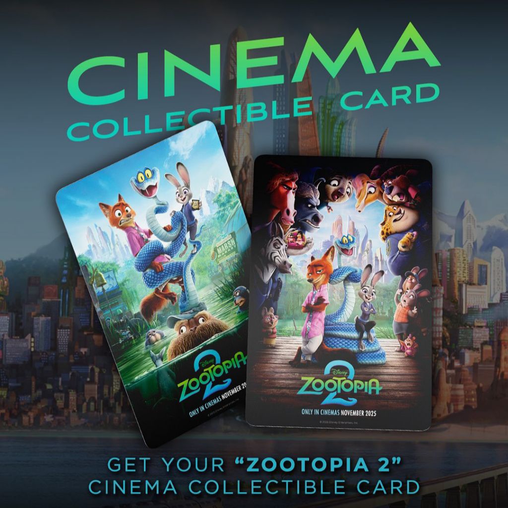 Jual ZOOTOPIA 2 - WICKED: FOR GOOD - PREDATOR: BADLANDS Cinema ...
