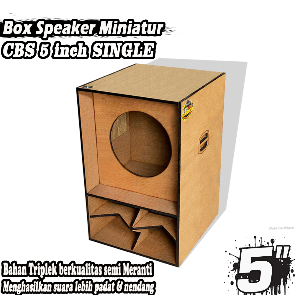 Jual Box Speaker Miniatur CBS 5 INCH | Shopee Indonesia