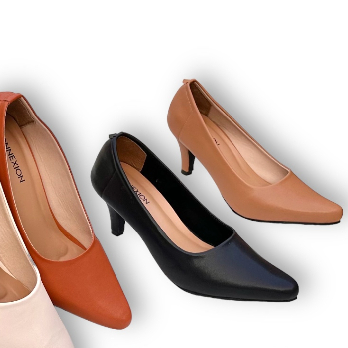 Jual SEPATU KERJA WANITA MODEL TERBARU HAK LANCIP | Shopee Indonesia