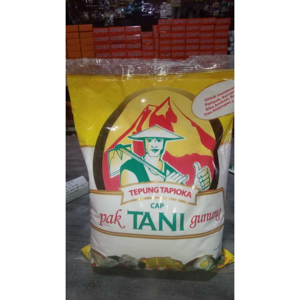 Jual TEPUNG TAPIOKA PAK TANI 500GR | Shopee Indonesia