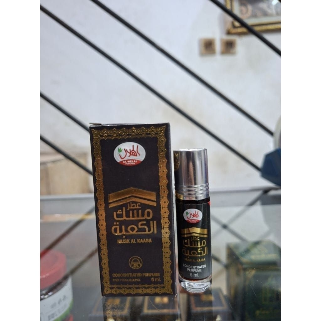 Jual PARFUM ARAB MUSK AL KAABA BY AL HELAL 6 ML | Shopee Indonesia