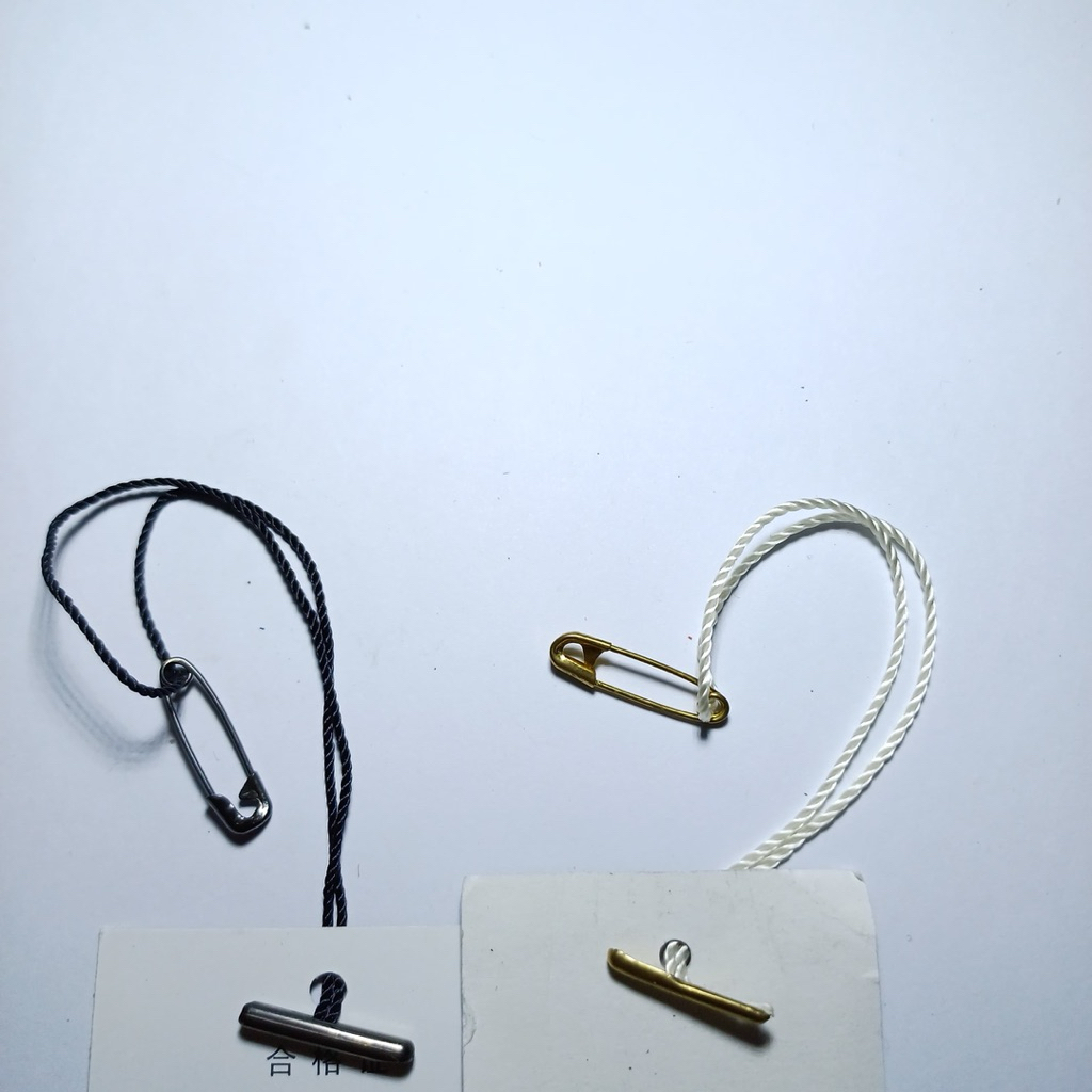 Jual Tali Hangtag Loop Pin Peniti Simple | Shopee Indonesia