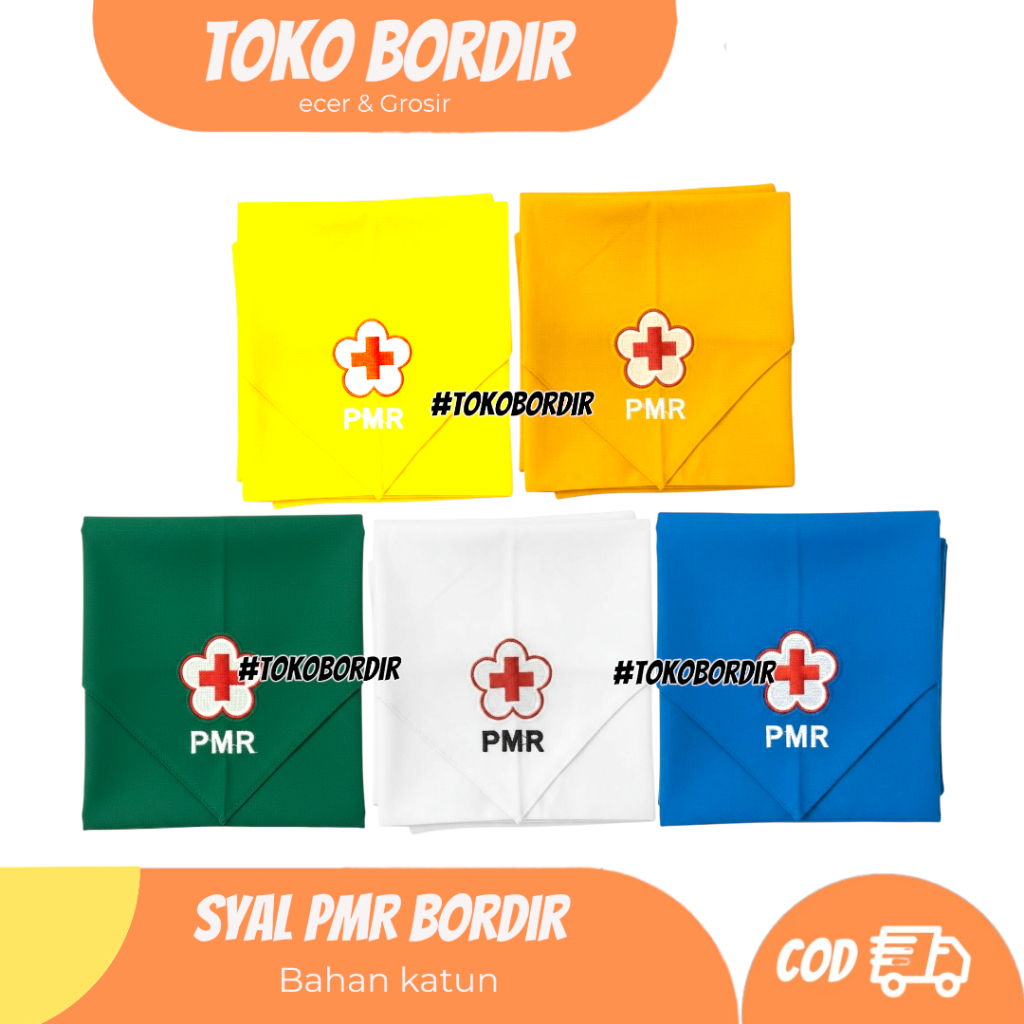 Jual Syal slayer PMR bordir / syal PMR Mula madya wira bordir | Shopee ...