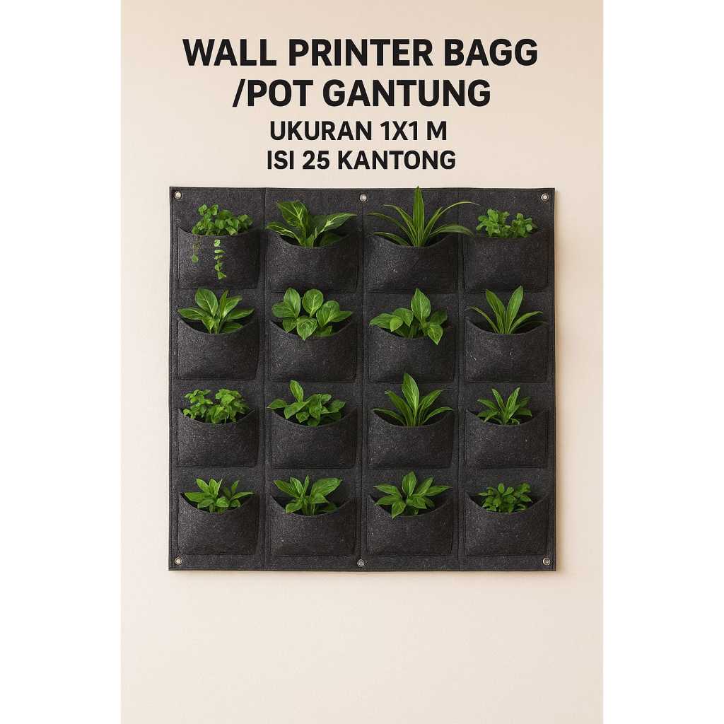 Jual Pot Gantung Tanaman Hias Vertical Garden - Tersedia Berbagai Macam ...