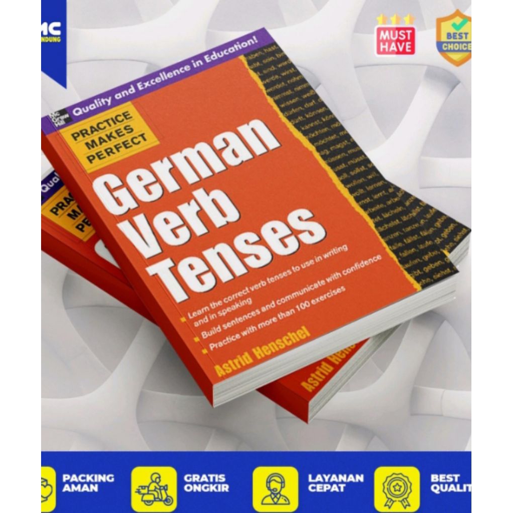 Jual Buku Bahasa German Practice make perfect German Verbe Tenses ...