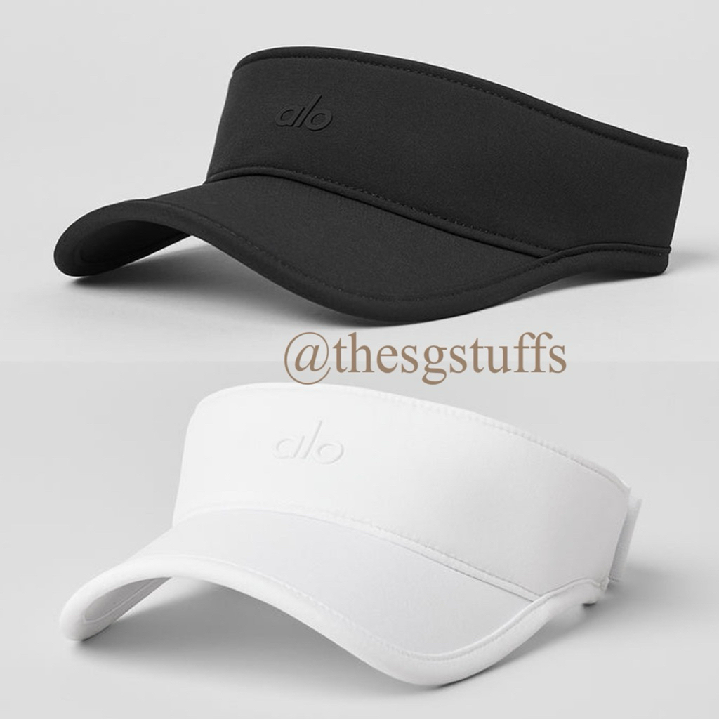 Jual READY STOCK A*O YOGA Performance Eclipse Visor Black/White/topi ...