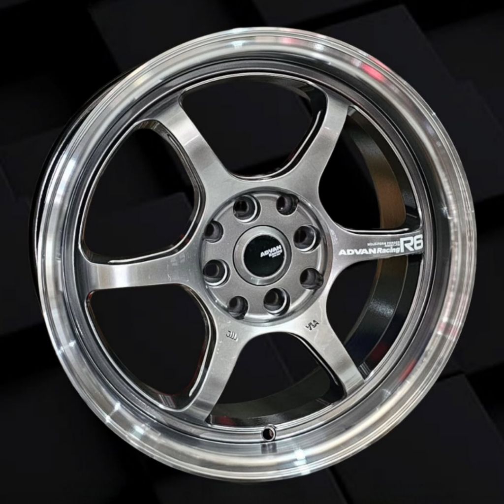 Jual velg r16 advan r6 lebar 7 pcd 4x100 - 4x114,3 velg racing r16 ...