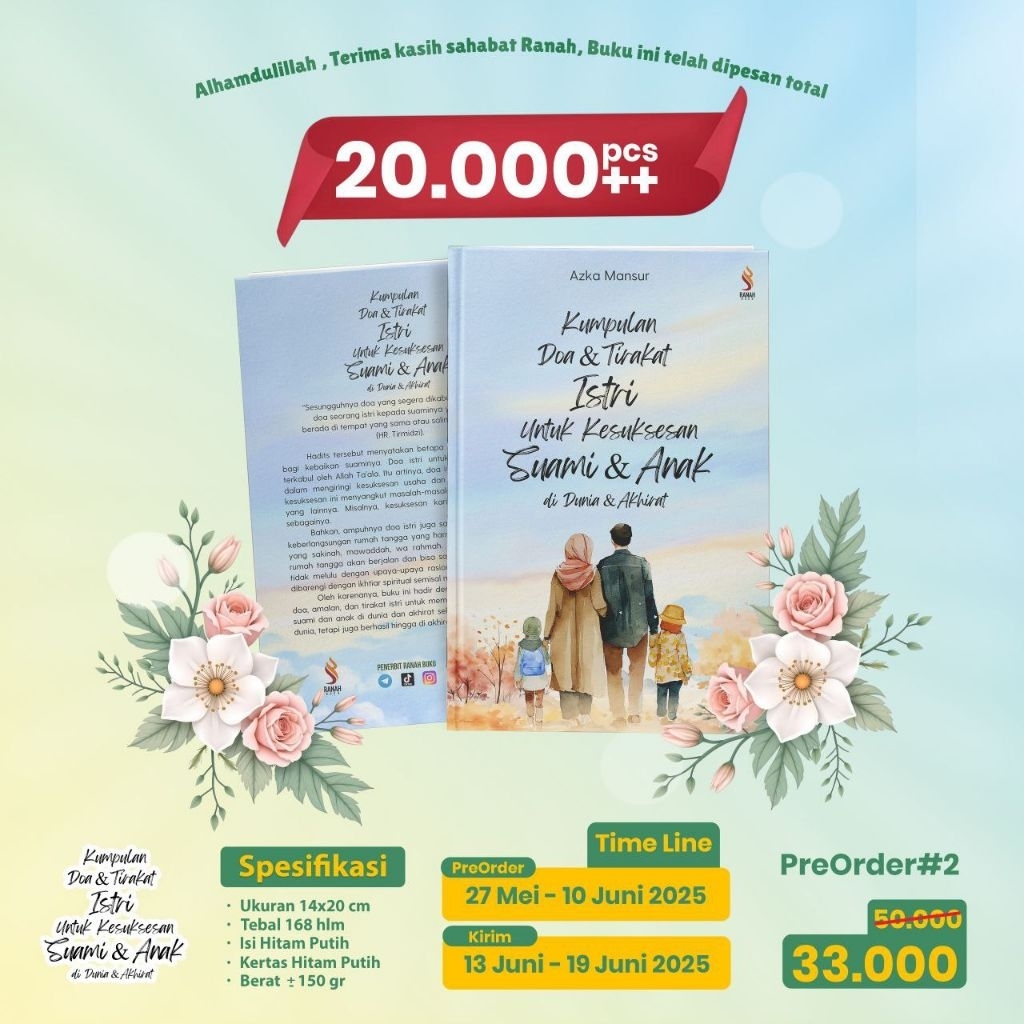 Jual Kumpulan Doa & Tirakat Istri Untuk Kesuksesan Suami & Anak di ...