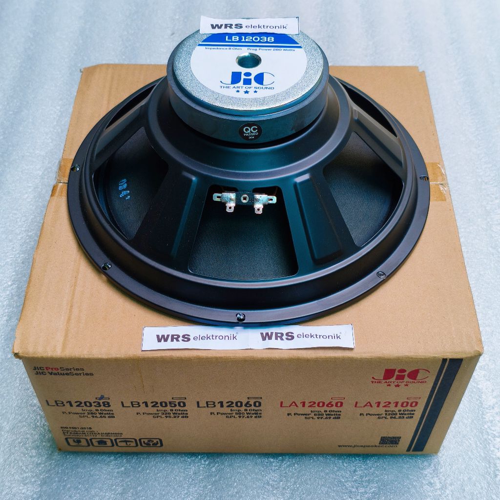 Jual Speaker spiker JIC 12" inch LB 12038 impedance 8ohm 280watt ...