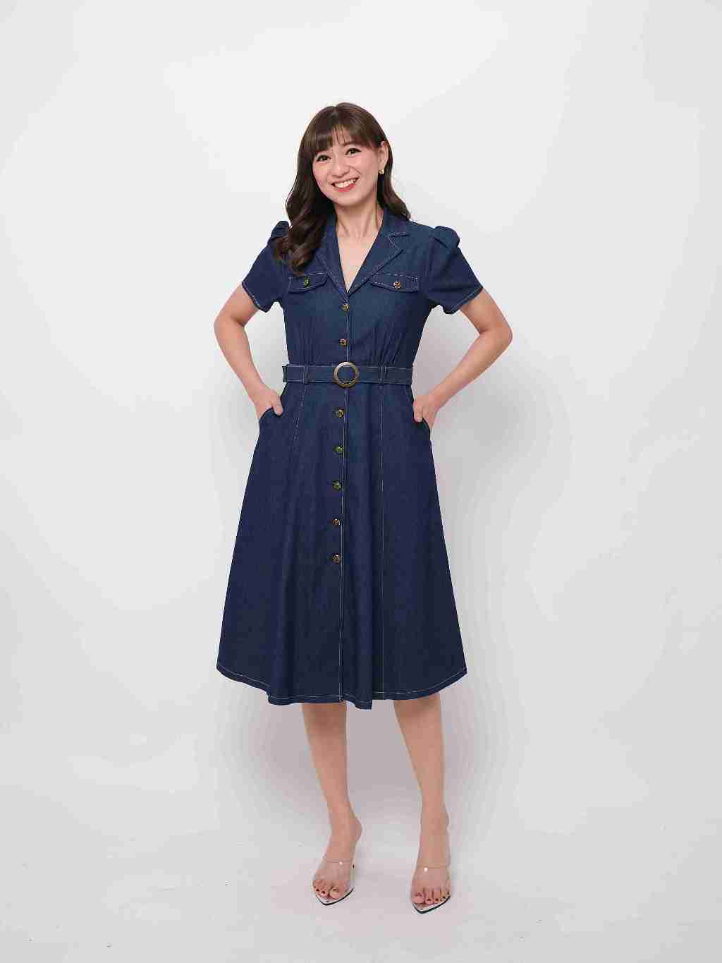 Jual Moscato - Melissa Dress / Midi Dress Wanita 183850 | Shopee Indonesia