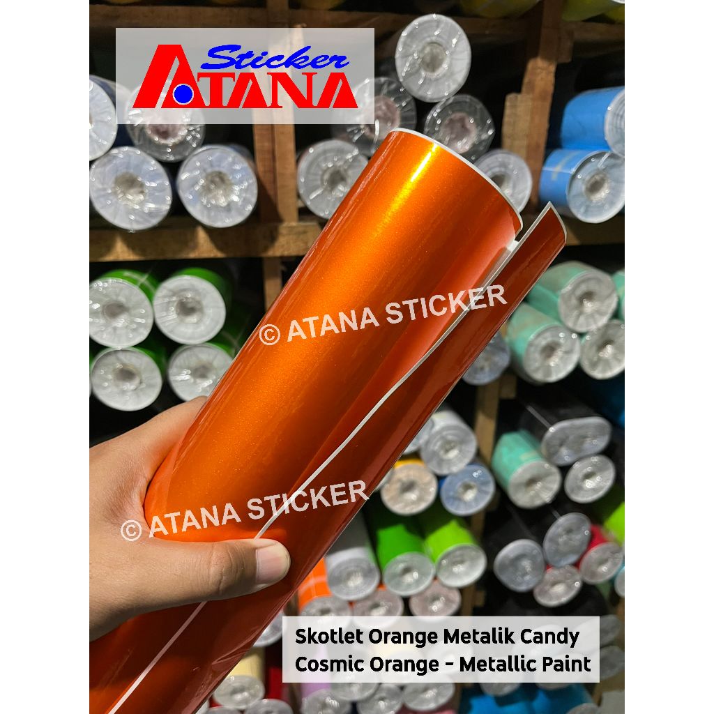Jual Skotlet Orange Cosmic Metalik Candy Oranye Oren iPhone 17 Metallic ...