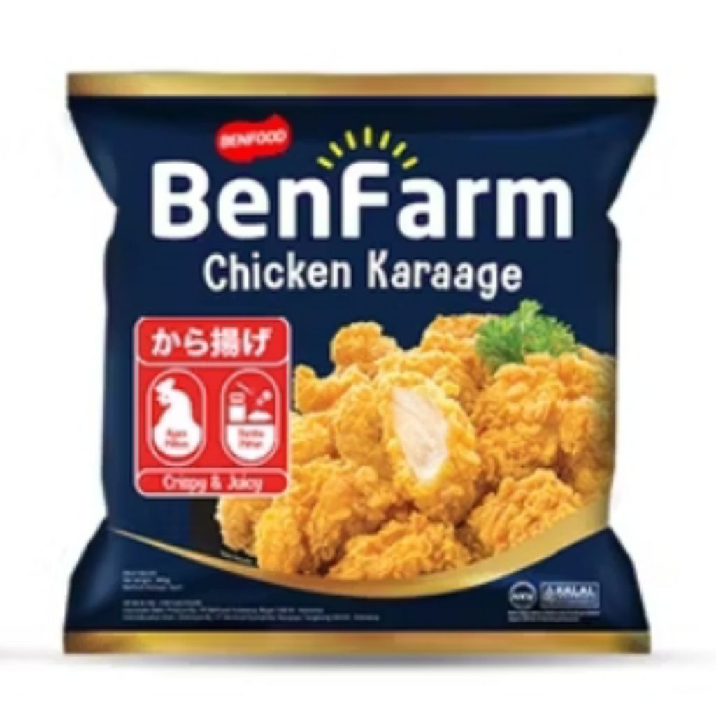 Jual (KEMASAN BARU) Benfarm Chicken Karaage 400 gr (Halal) | Shopee ...