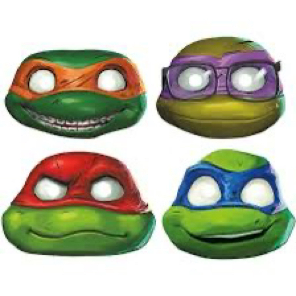 Jual TMNT Teenage Mutant Ninja Turtles Movie Mask Roleplay original ...