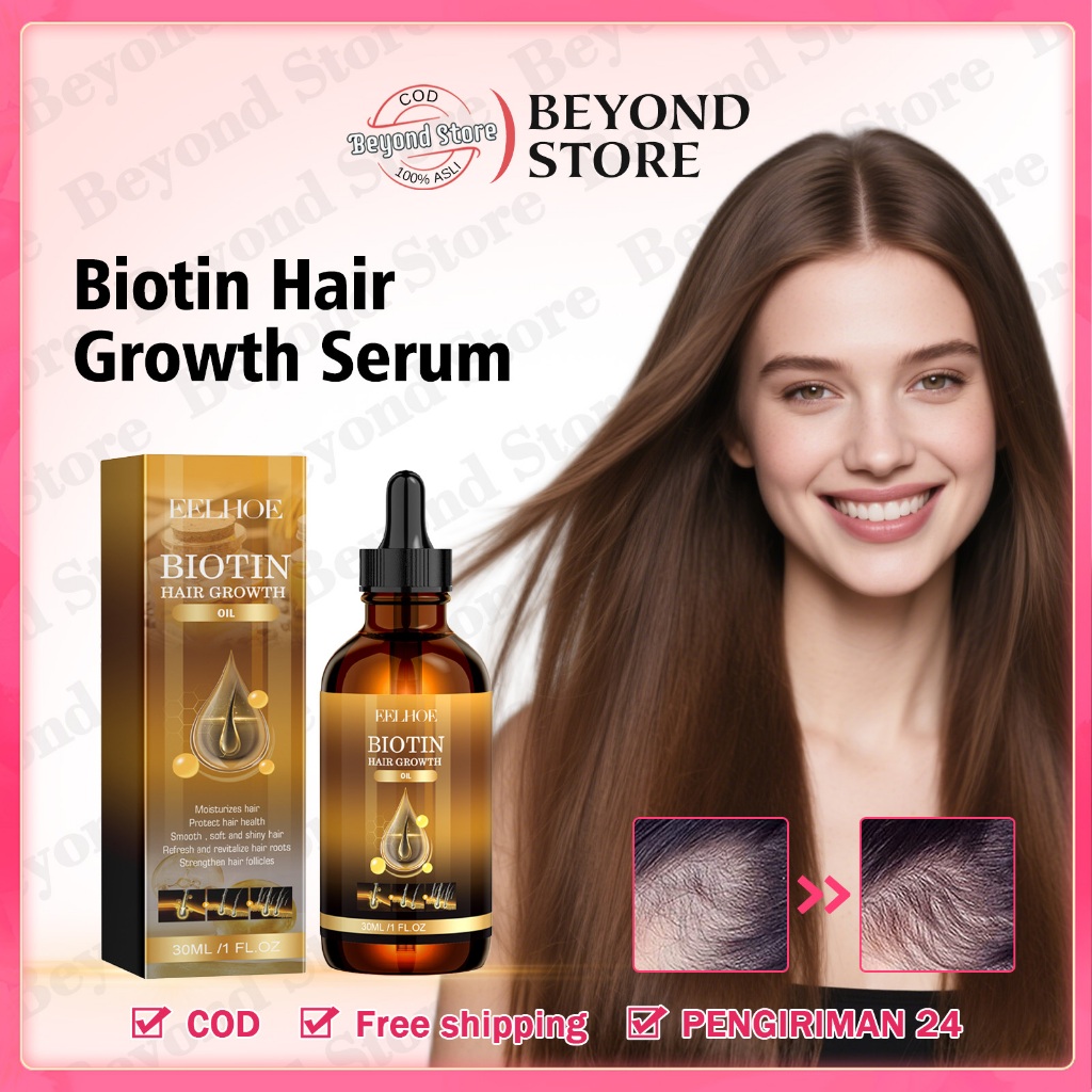 Jual EELHOE Biotin Hair Growth Serum 30ml Serum Penumbuh Rambut Biotin ...
