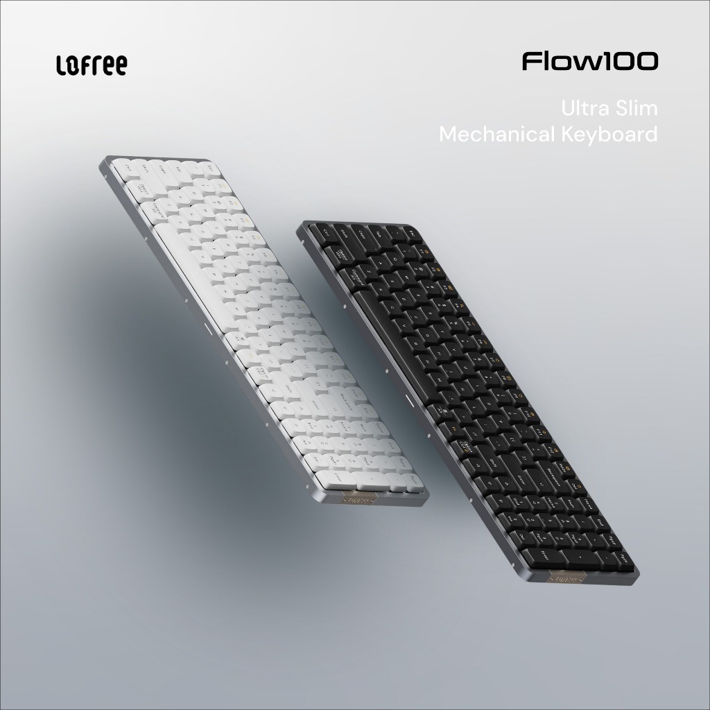 Jual LOFREE Flow100 Wireless Mechanical Keyboard - Low Profile RGB ...