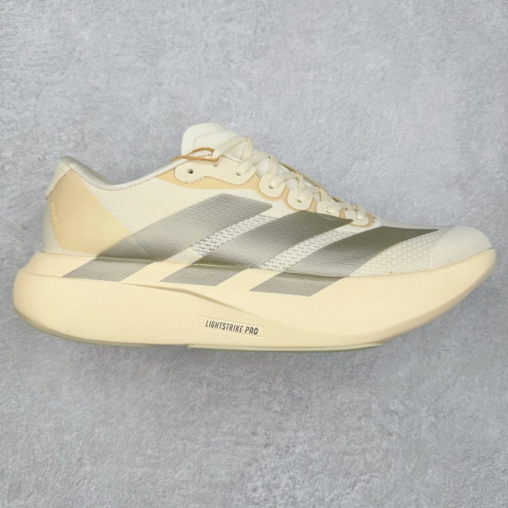 Jual sepatu runing Adidas Adizero Evo SL - Beige Wonder White | Shopee ...