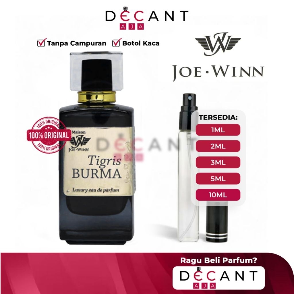 Jual Decant Tigris Burma by Maison Joe Win - Share In Jar / Tester ...
