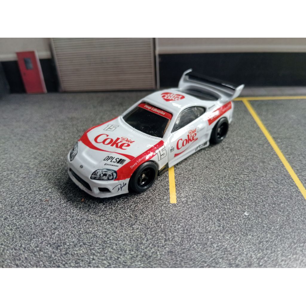 Jual hot wheels 94 toyota supra custom diet coke livery | Shopee Indonesia