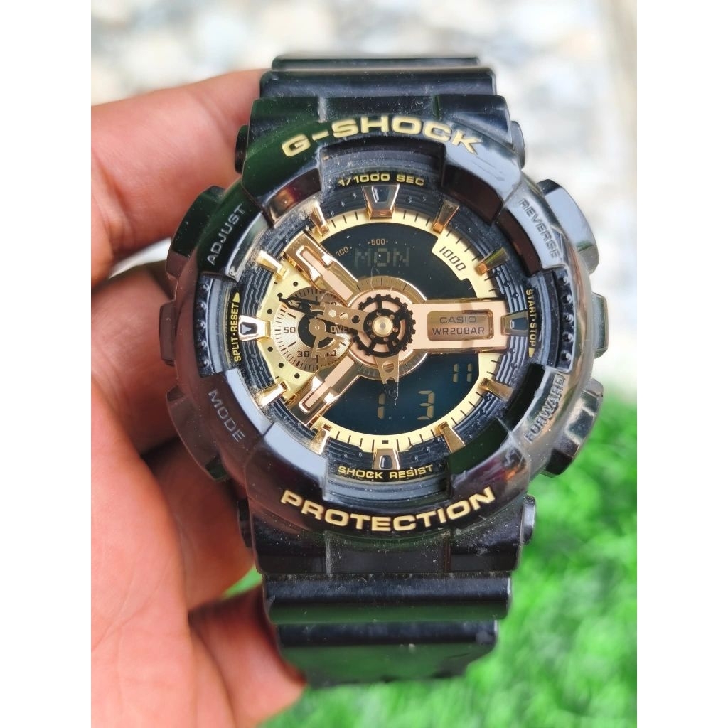 Jual Jam tangan analog digital GA-110 full original all fungsi | Shopee ...