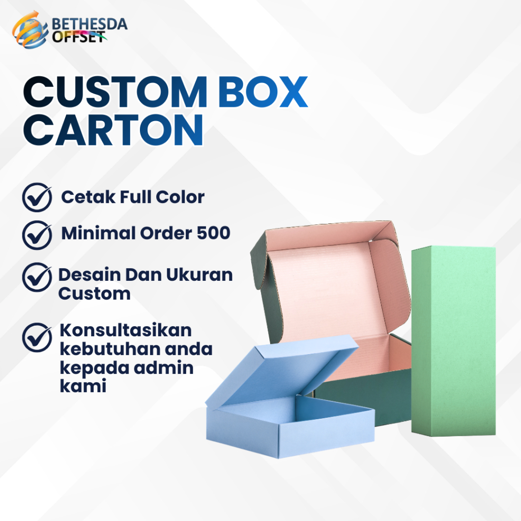 Jual Cetak Box Karton Lipat Offset Berkualitas | Shopee Indonesia