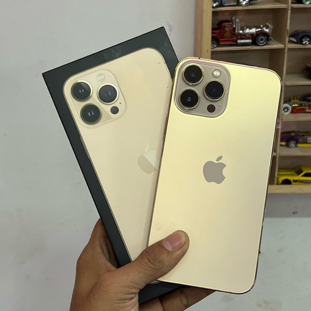 Jual Iphone 13 promax 256gb gold second mulus iBox | Shopee Indonesia
